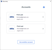 WindowsデバイスでOkta Verifyを開始する | Okta